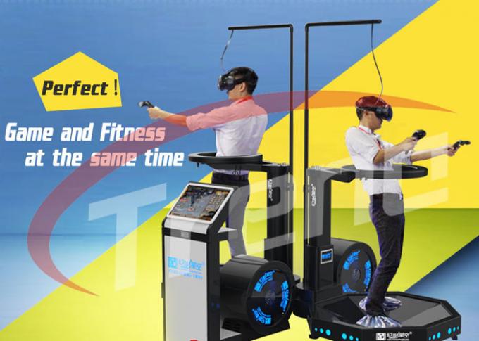 360 Degree Treadmill Virtual Run , Electric Virtual Reality Omni Game ...