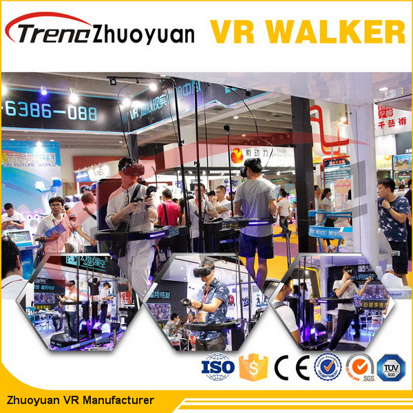 Real Feeling Omnidirectional Virtual Reality Gaming Treadmill With 9D ...