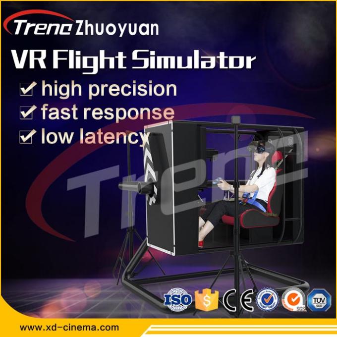 9D VR 720 Degree Rotating Cockpit VR 360 Degree Flight Simulator For ...