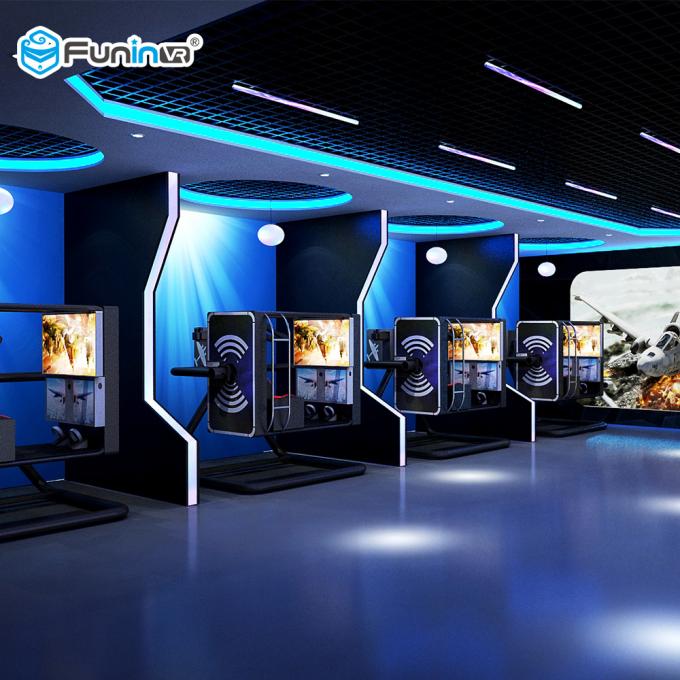 9D VR Cockpit Flight Simulator VR Theme Park / Virtual Reality Equipment