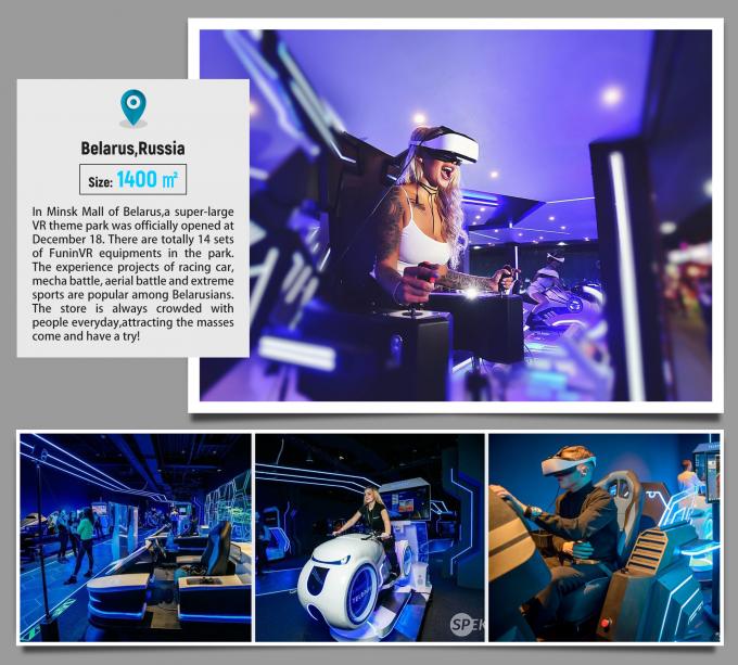 Dynamic 360 Degree Interactive VR simulator Virtual Reality VR Mecha