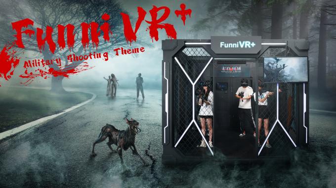 Multiplayer VR Funin VR+ Gun Equipment 9D VR Shooting Game Machine for ...