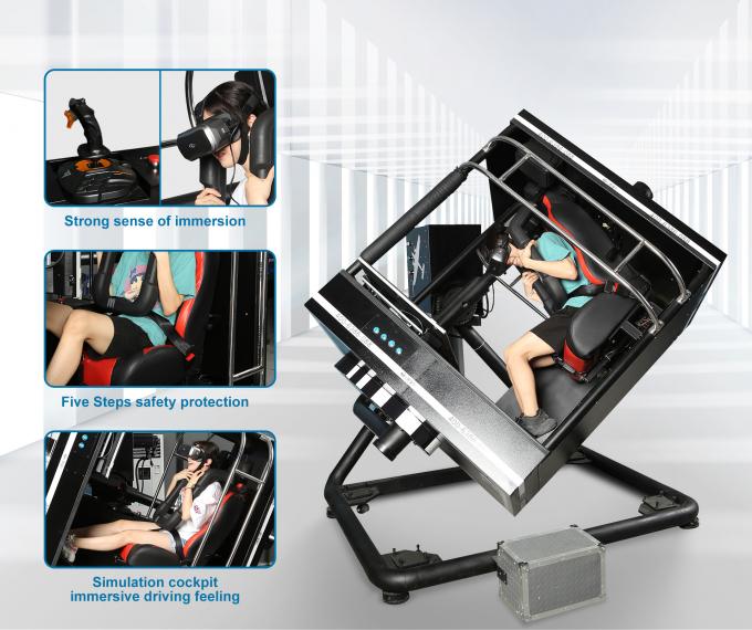 Exciting 720 degree flight simulator 360 flight racing simulator fly ...