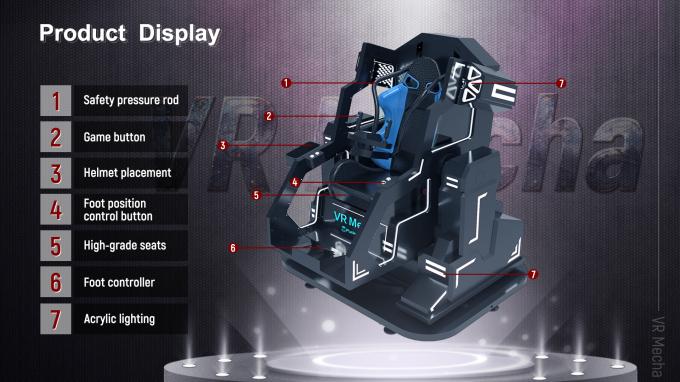 FuninVR Factory Virtual Shooting Game 360 Hot Adult Game VR Mecha ...