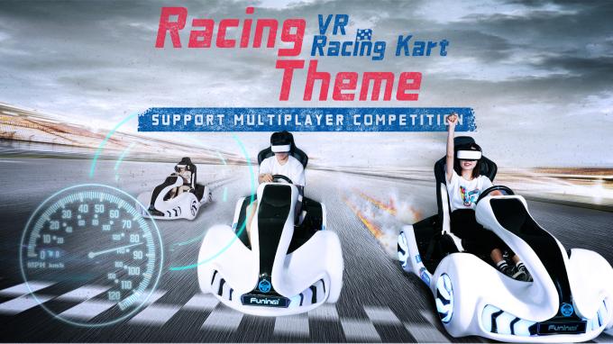 Commercial 9D VR Go Racing Kart With Helmet