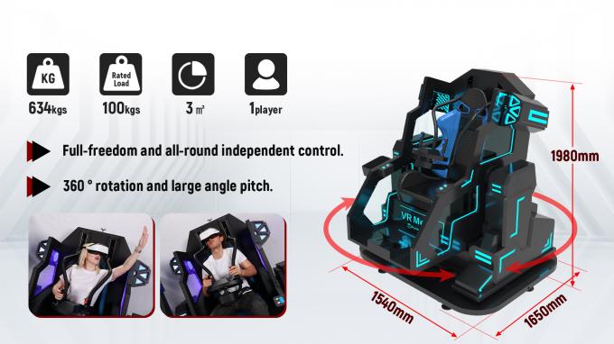9d vr virtual reality shooting arcade VR Mecha Game For VR Park
