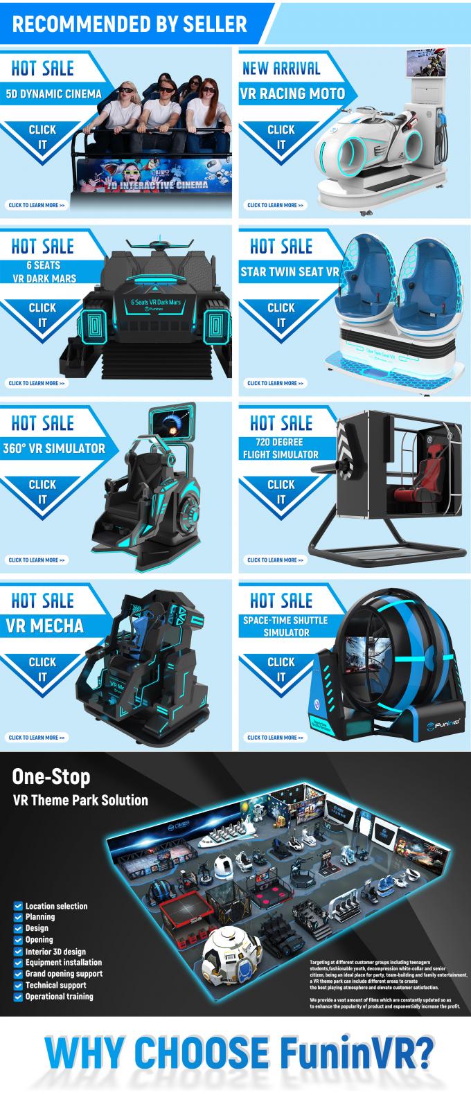 9d VR machine 3d headsets glasses 2 seats blue 9d cinema virtual ...