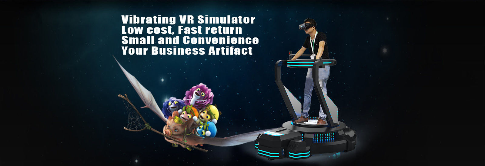 Quality 9D Virtual Reality Simulator & 9D VR Simulator factory from China