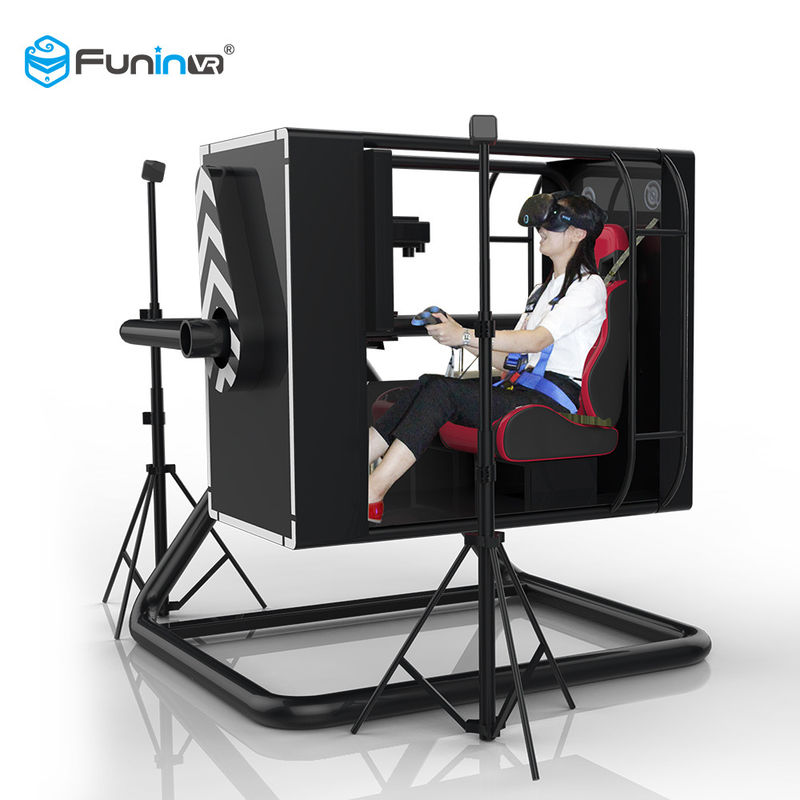 Indoor Arcade 9D VR Game Machine Virtual Reality Flight Simulator Blue ...