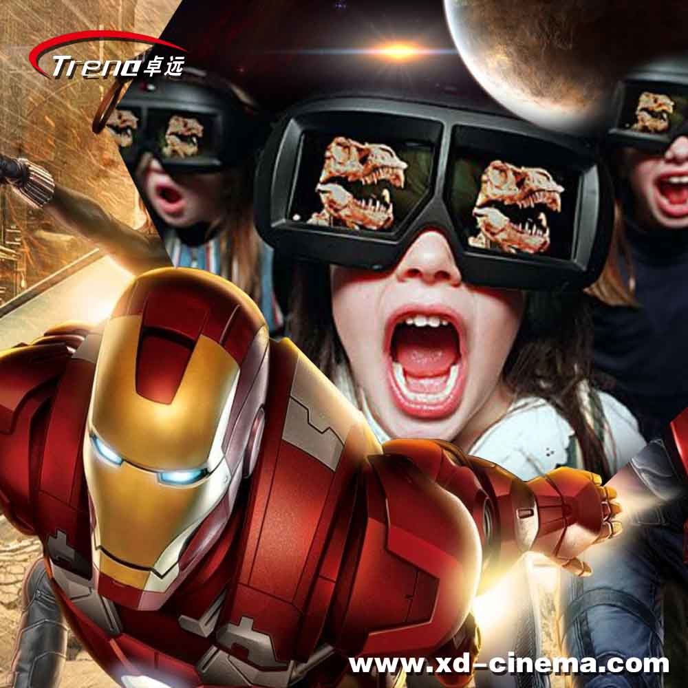 6kw 5D Dynaimic Cinema 7D Interactive Cinema With Many Environmental ...