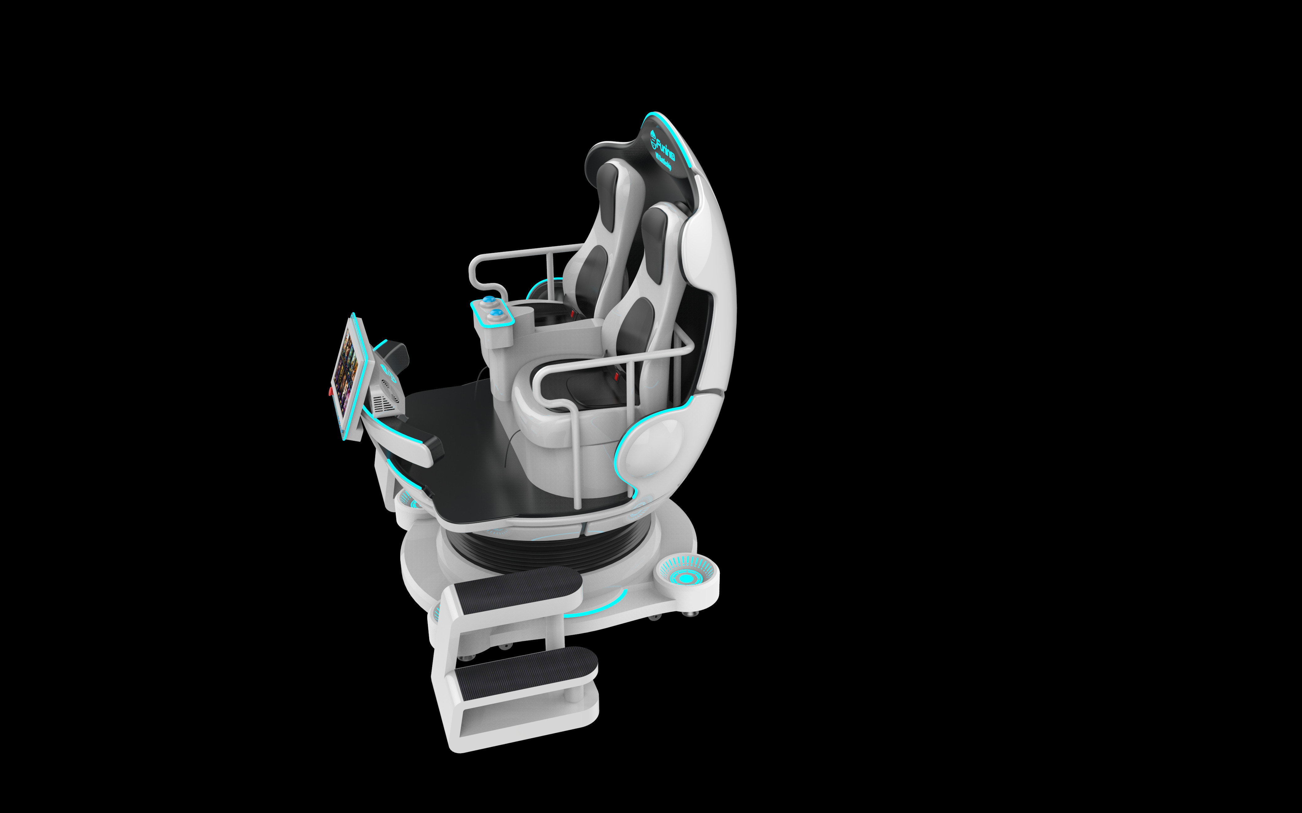 610kg Weight Capacity 9D VR Chair With Immersive VR Experience And ...