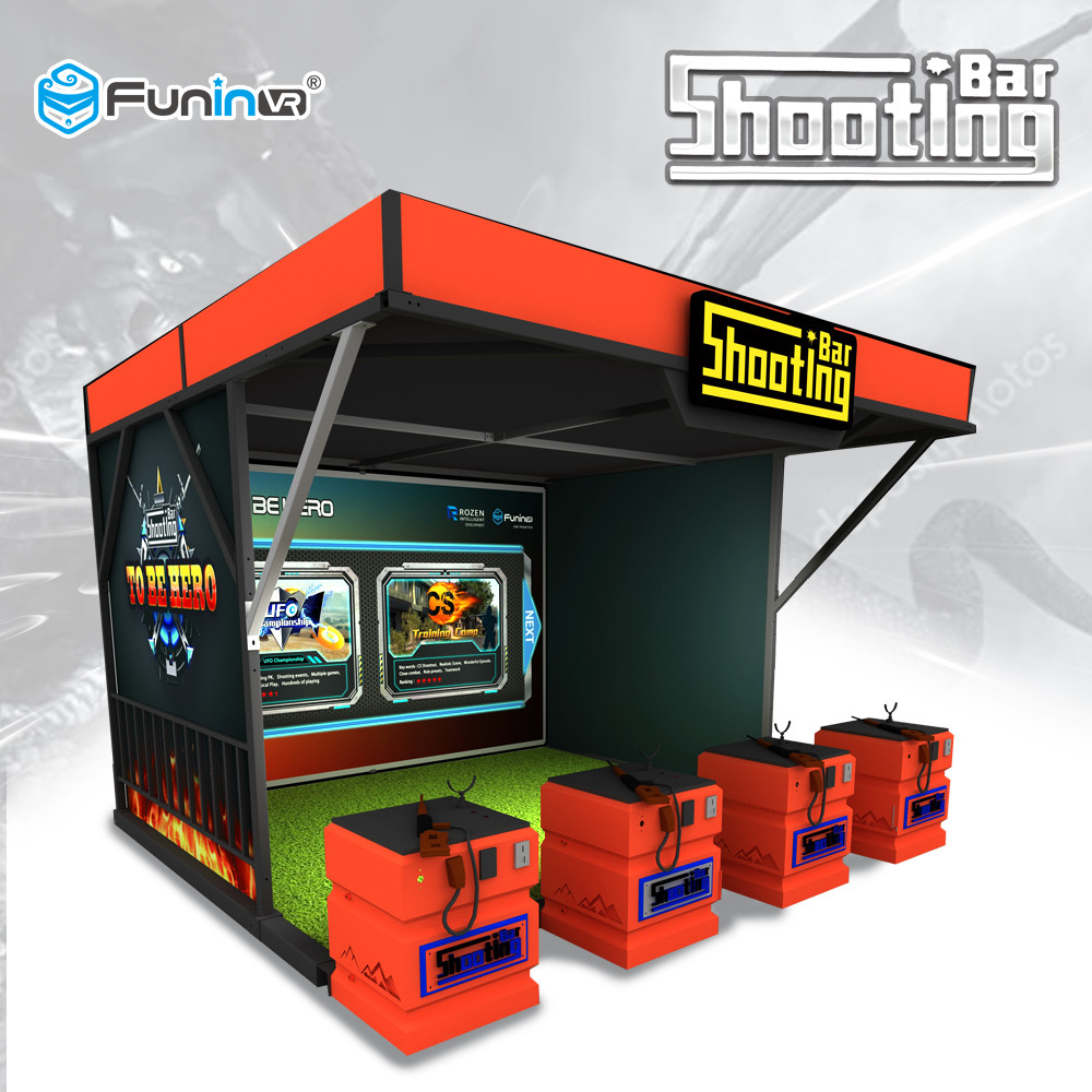 Projector Screen Shooting Game Machine Real Sence Shooting Hunting Hero ...