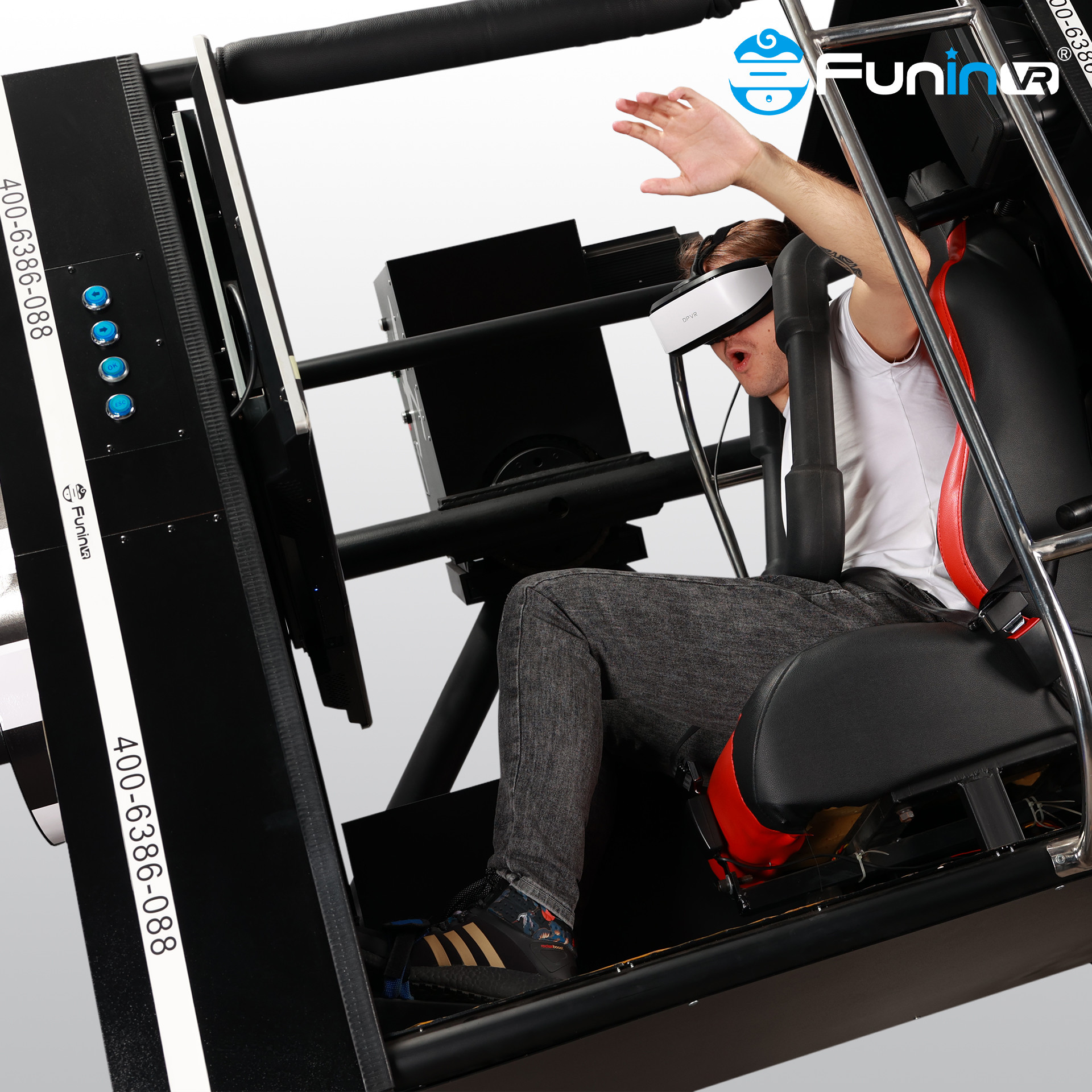 Most Screaming 360 / 720 Degree Flight Simulator 9D Cinema Virtual ...