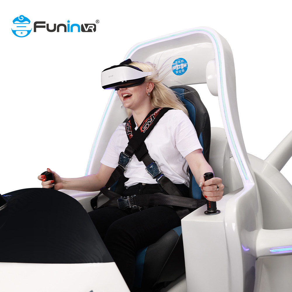 Amusement Park Virtual Reality Flight Simulator Helicopter Thrill Rides ...